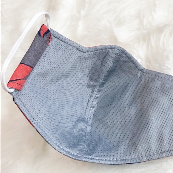Accessories | Adult Triplelayer Cloth Face Mask Cover Floral | Poshmark